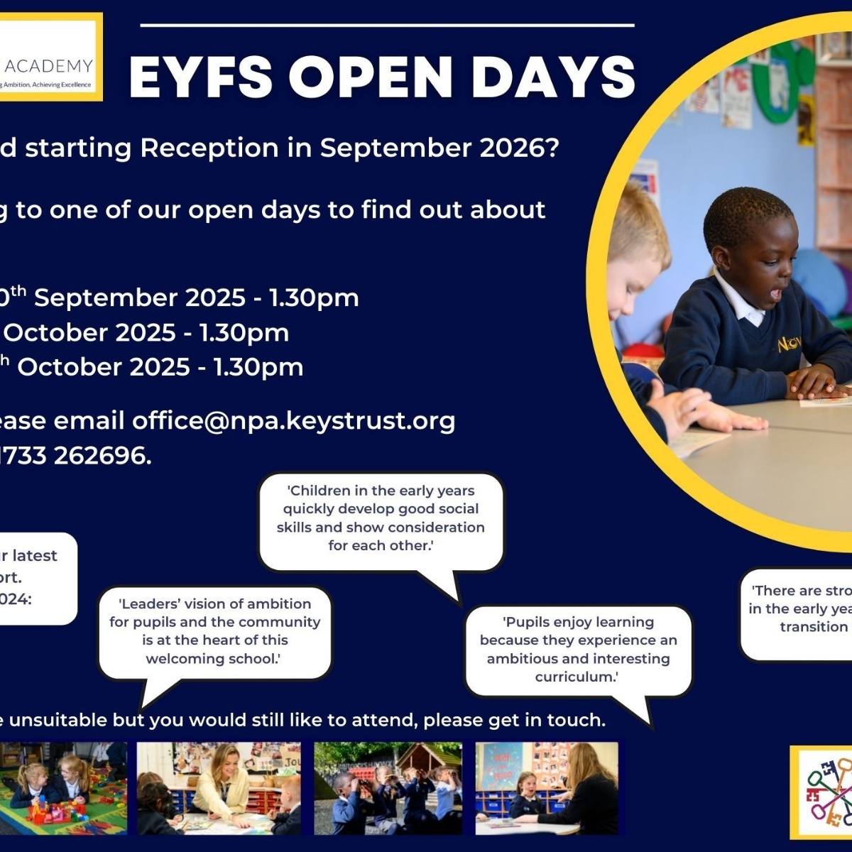 Nova Primary Academy - Early Years Open Days 2026